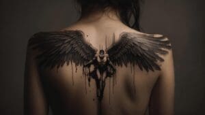 25 Fallen Angel Tattoo Designs Guide | Tattoo Generator IQ
