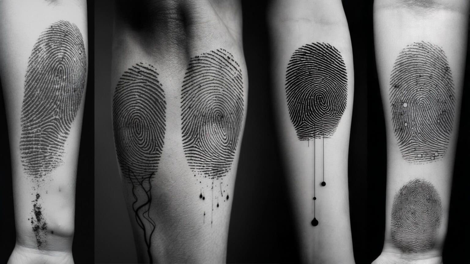 25 Stunning Fingerprint Tattoo Ideas | Tattoo Generator IQ