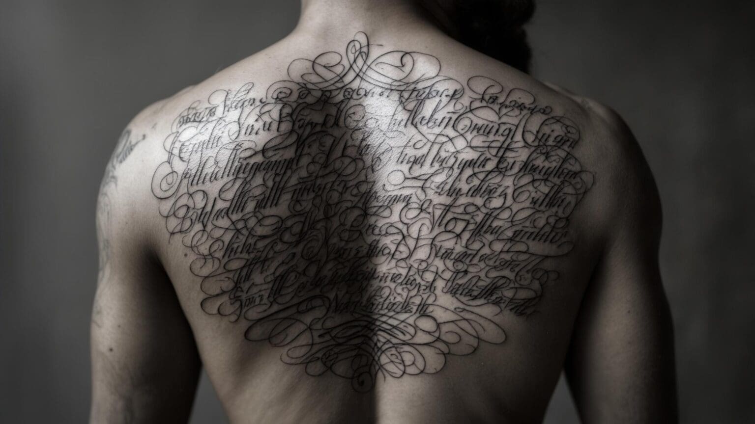 25 Script Tattoo Ideas for a Masterpiece | Tattoo Generator IQ
