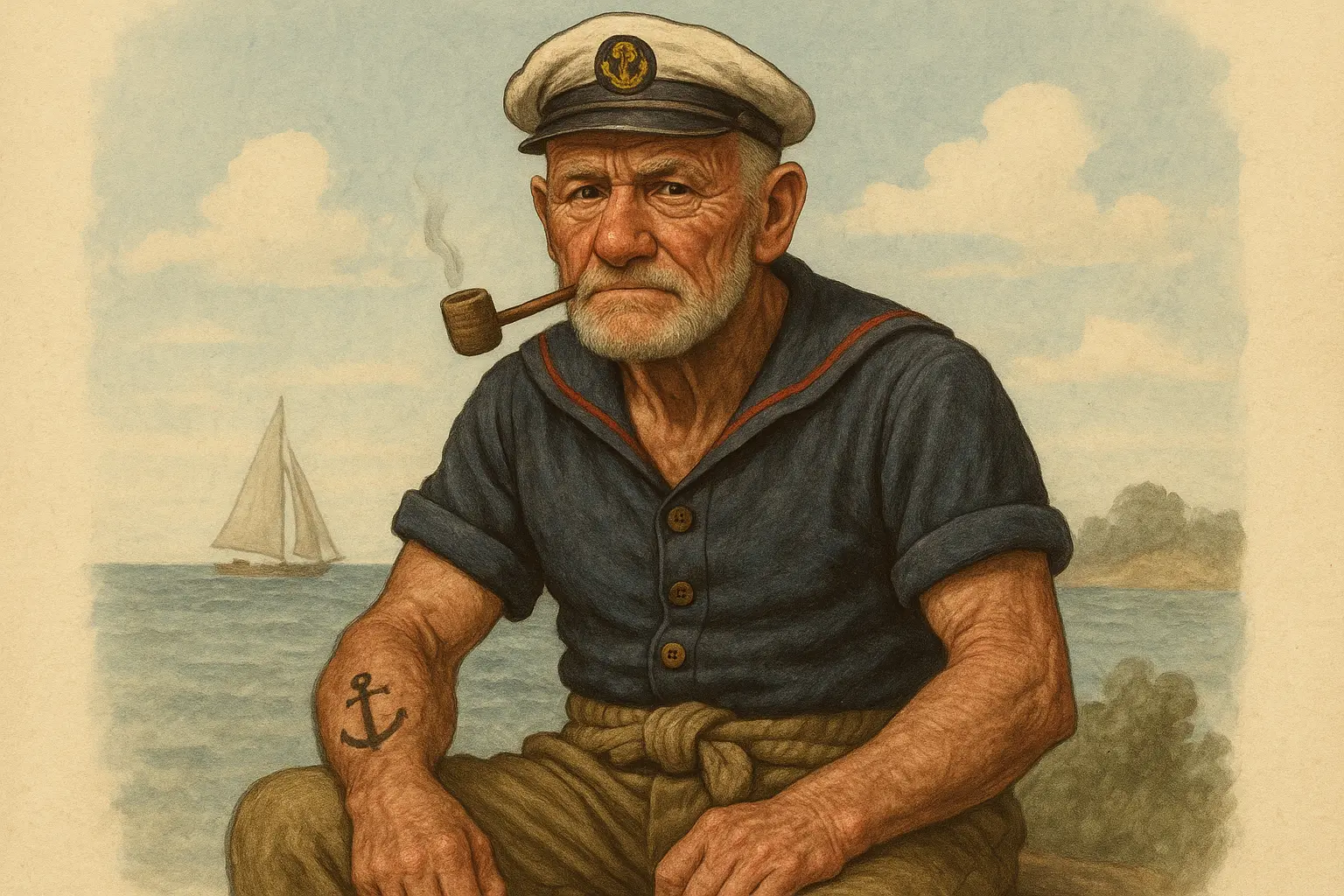 25 Best Popeye Tattoo Ideas | Tattoo Generator IQ
