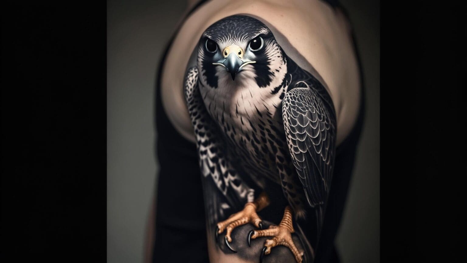 25 Stunning Falcon Tattoos to Make You Soar | Tattoo Generator IQ